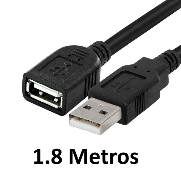 CABLE EXTENSION USB 2.0 MACHO A HEMBRA 1.8M ANERA AE-USBAM-AF-1.8M ...