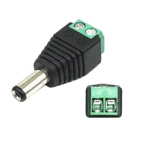 CONECTOR DC BORNERO MACHO 2.5 x 2.1MM TECLAM – Click Soluciones ...