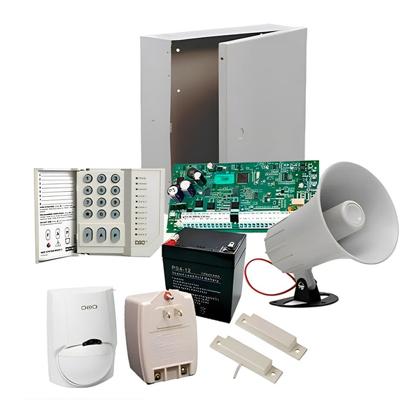 KIT ALARMA DSC PC-1832 SMALL CON SIRENA 30W – Click Soluciones ...