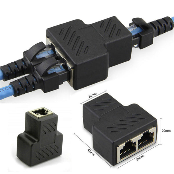 SPLITTER 1 RJ45 A 2 RJ45 CAT5E AIB – Click Soluciones Digitales - La ...