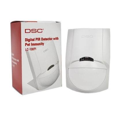 SENSOR DE MOVIMIENTO PIR INTERIOR ANTIMASCOTA PARA ALARMA DSC LC-100PI ...